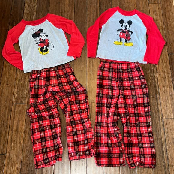 Disney | Pajamas | Two Disney Pj Setsone Mickey Set And One Minnie Set ...